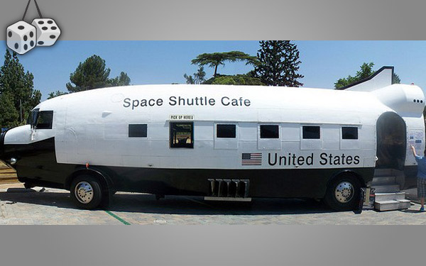 Space Shuttle Cafe : You Drive What