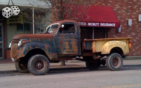 The Rust Bucket : You Drive What